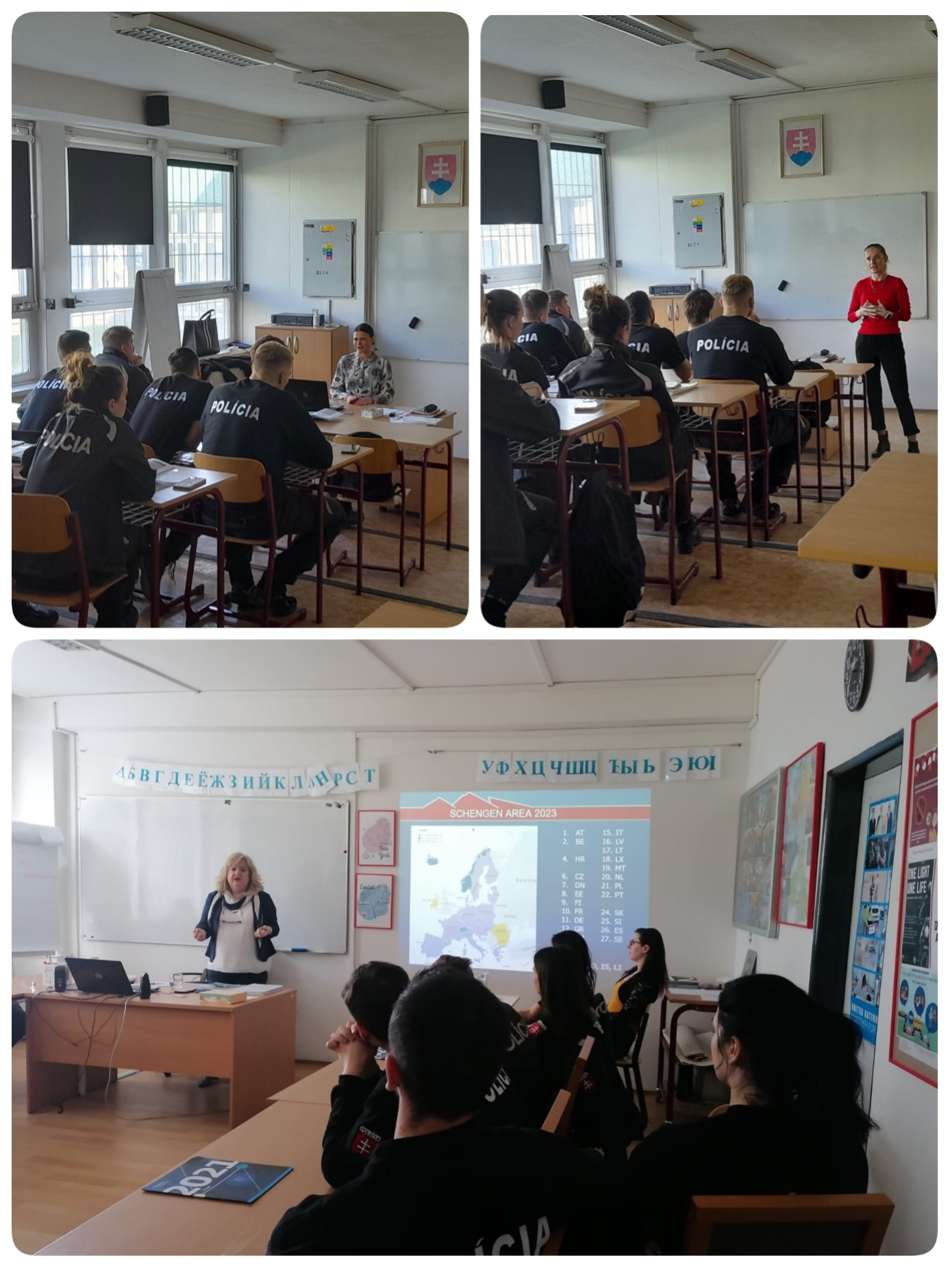 Medzinárodná policajná spolupráca na hodinách katedry jazykov | AkademiaPZ